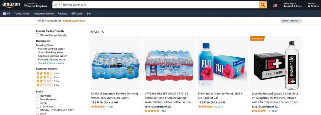 Cheapest Places to Buy Bottled Water Online - Thrifty Two